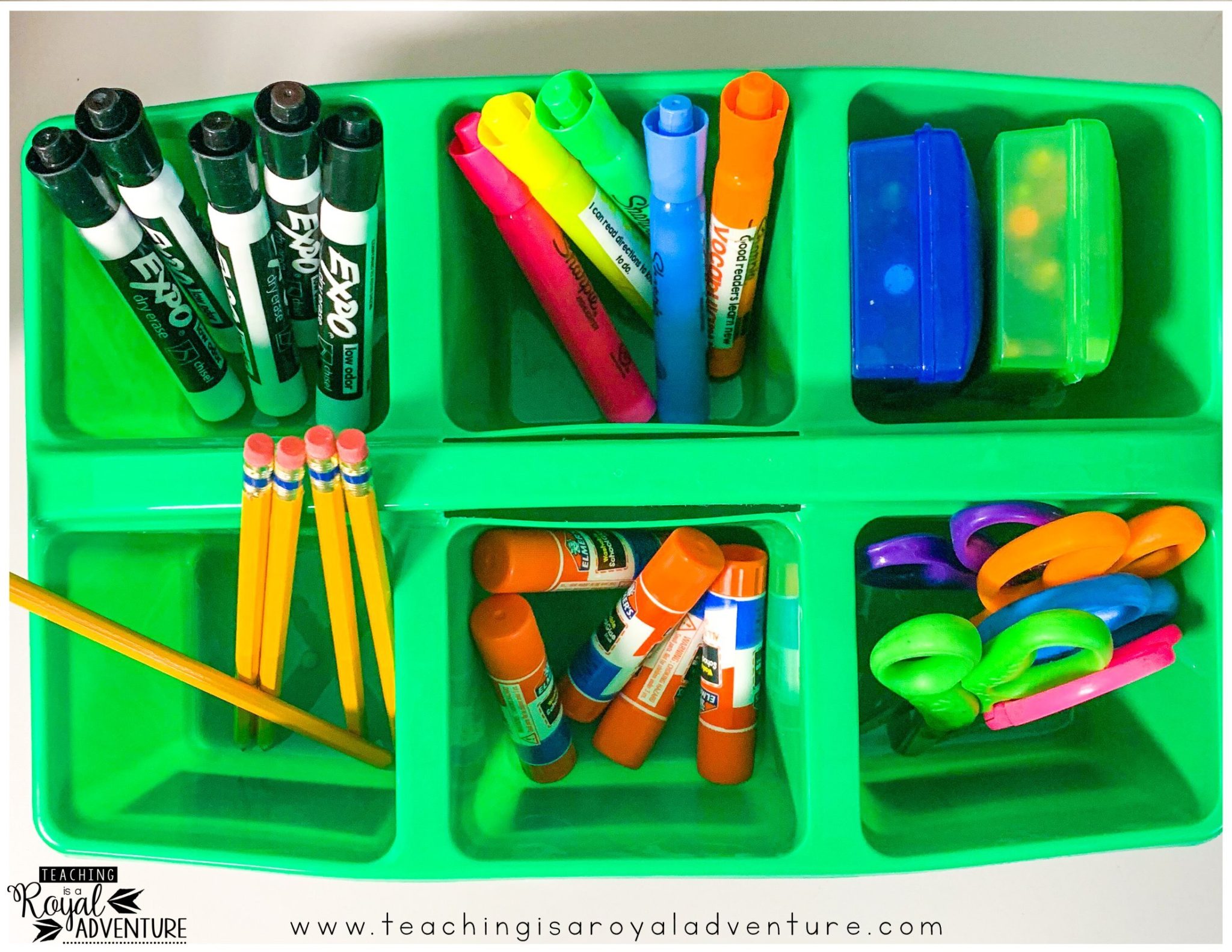 Free Table Caddy Labels That Keep Your Classroom Supplies Organized All Day